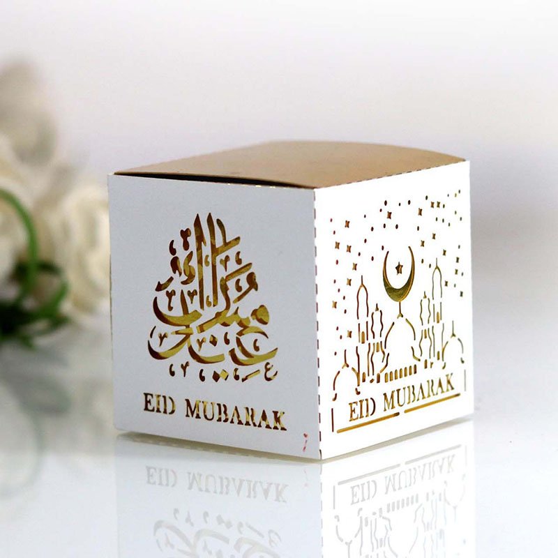 Boite cube 'eid mubarak'